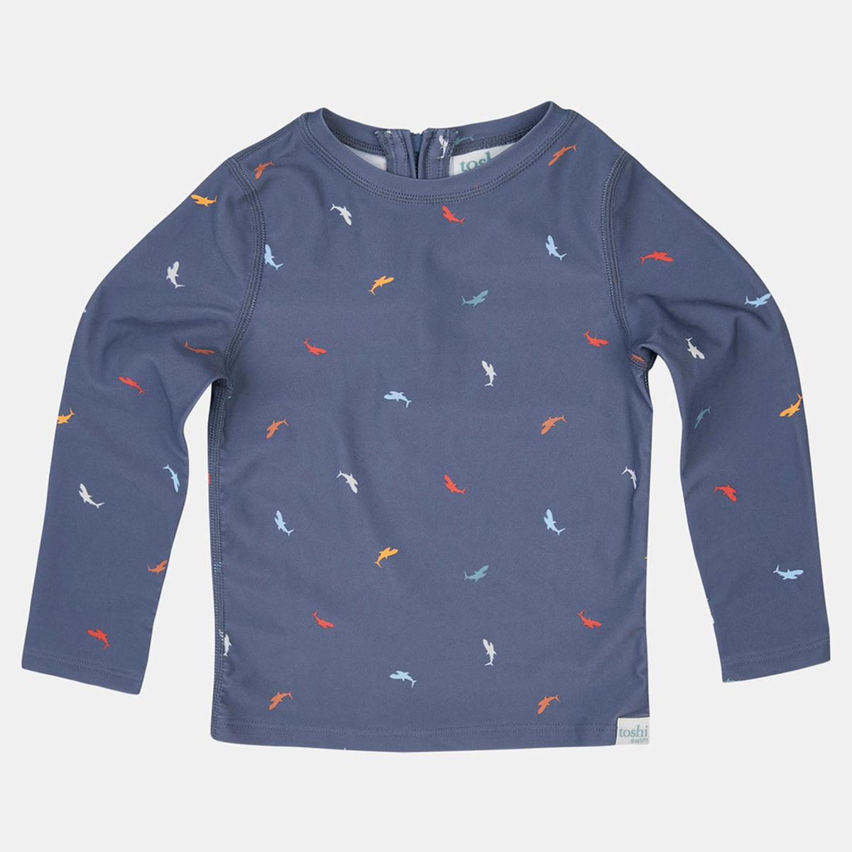 Baby Swim Rashie | Navy Animals Ocean | UPF 50+ | Toshi - Designed in ...